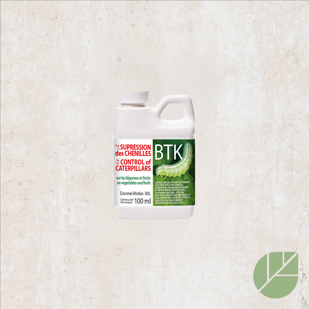 Insecticide BTK concentré – Bacillus thuringiensis kurstaki efficace et ...