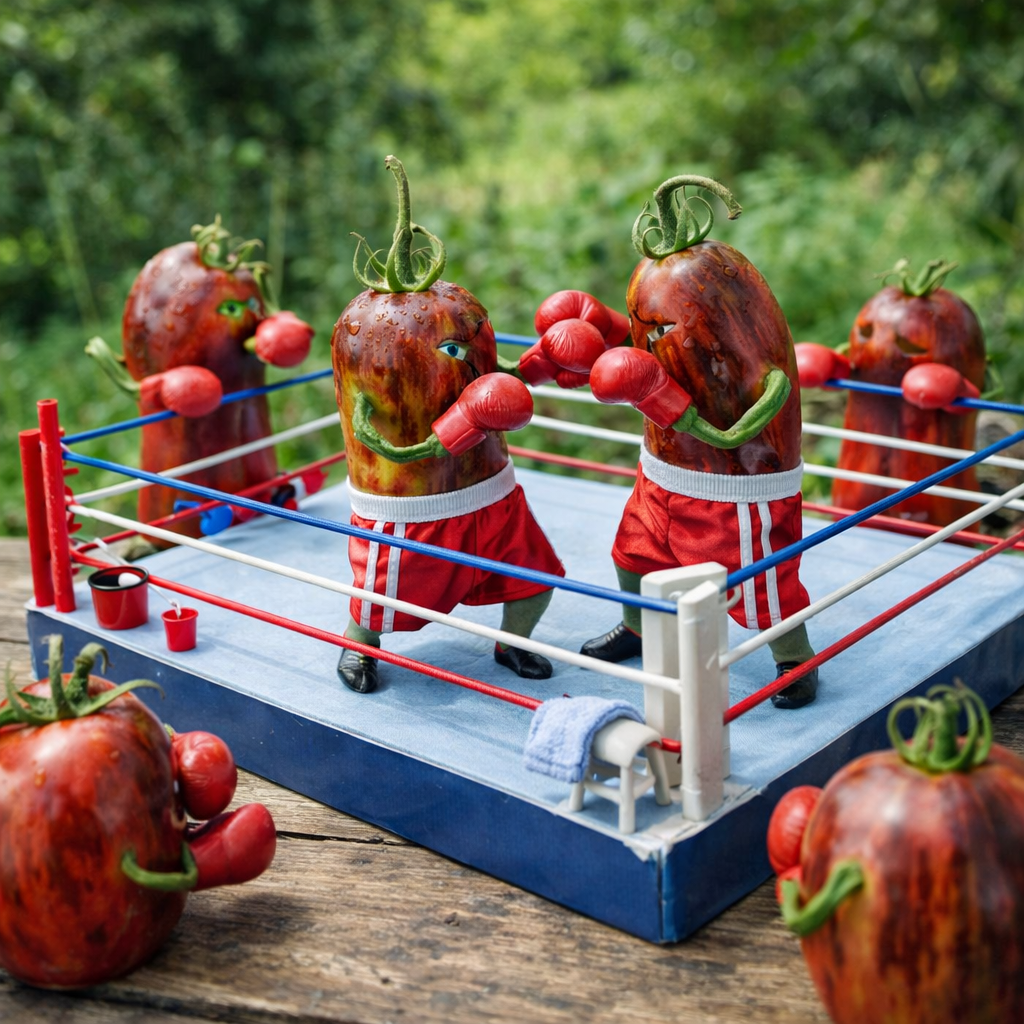 Les gardiens ferme alternative | Tomato 'Dwarf Shadow Boxing ...
