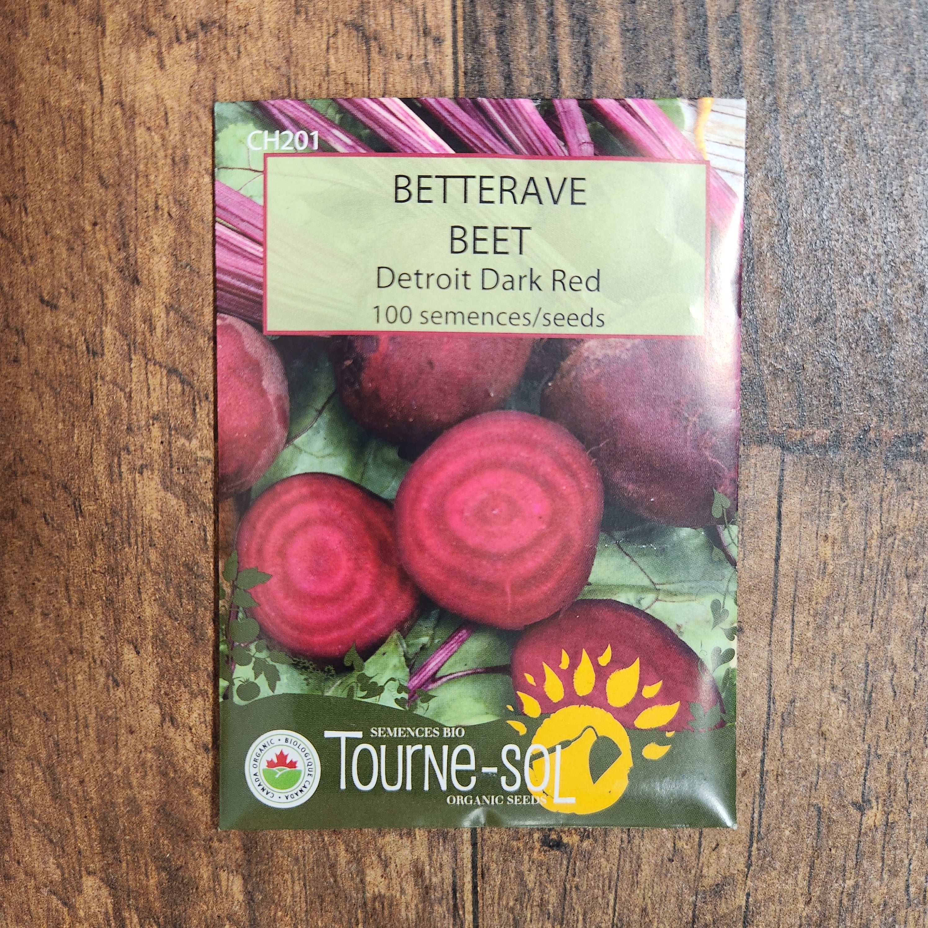 Semences Tourne-sol | Betterave Detroit Dark Red – Pépinière.ca