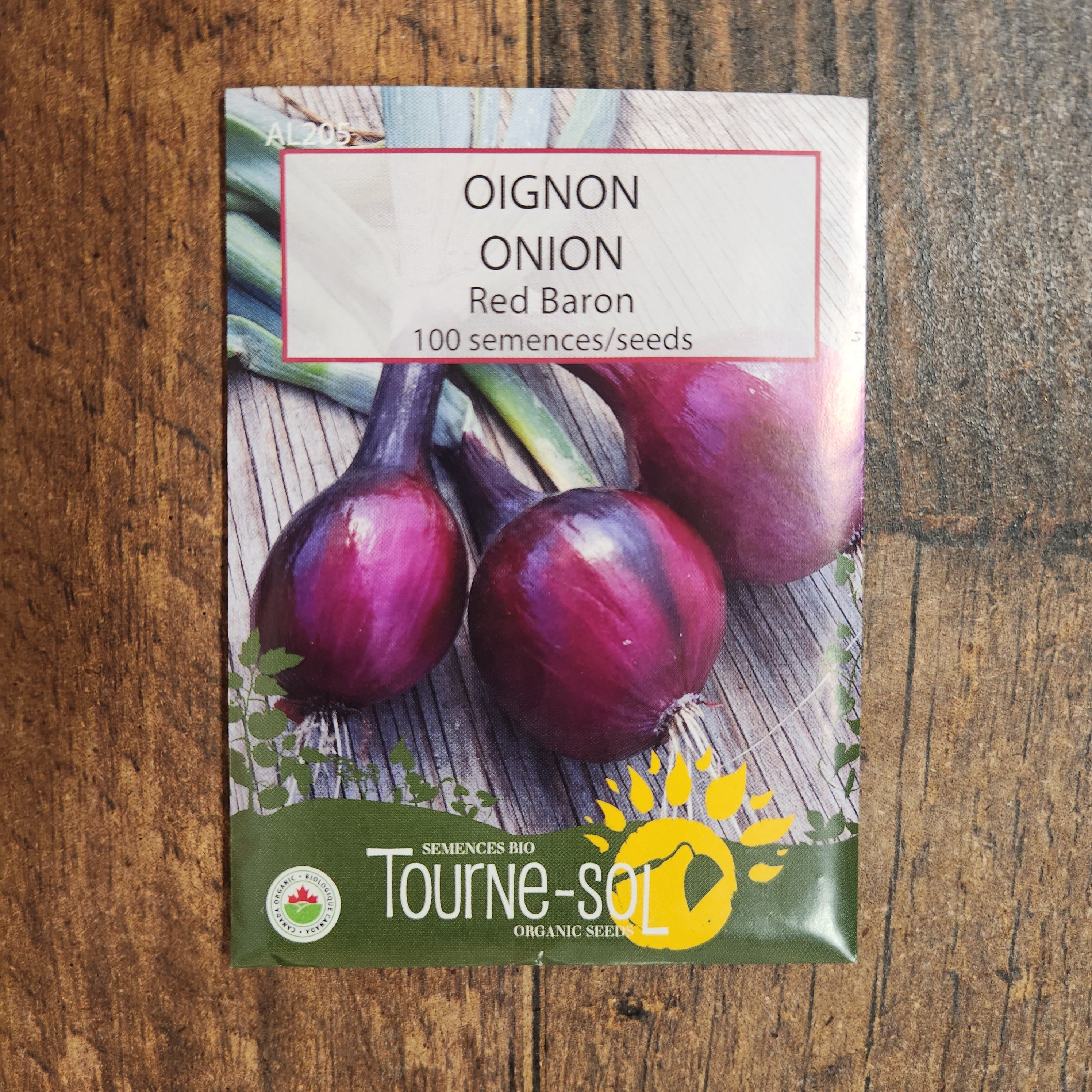 Pépinière.ca | Oignon Rouge Red Baron – Ferme Tourne-Sol